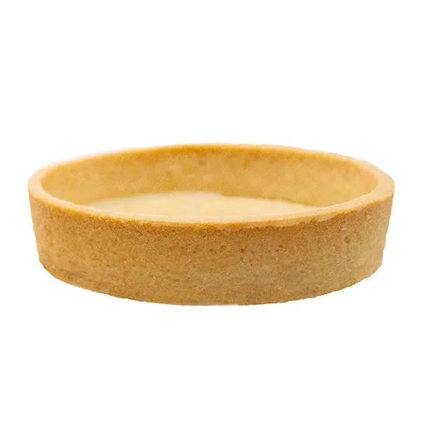 Large Round 80mm (3.1") Straight-Edge Vanilla Tart Shell