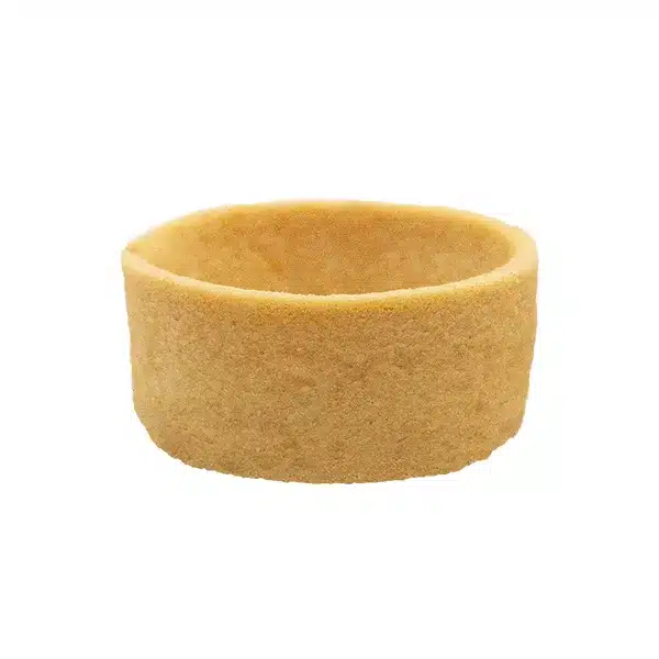 Mini Round 40mm (1.6") Straight-Edge Vanilla Tart Shell